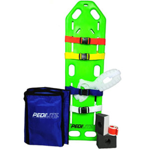 PEDI-LITE kit: carry case, disposable head blocks, head/chin tapes, 4 ...